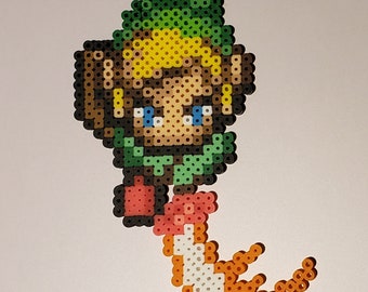 Link Kirby Meta Knight Pixel Art Made From Perler Beads - Etsy