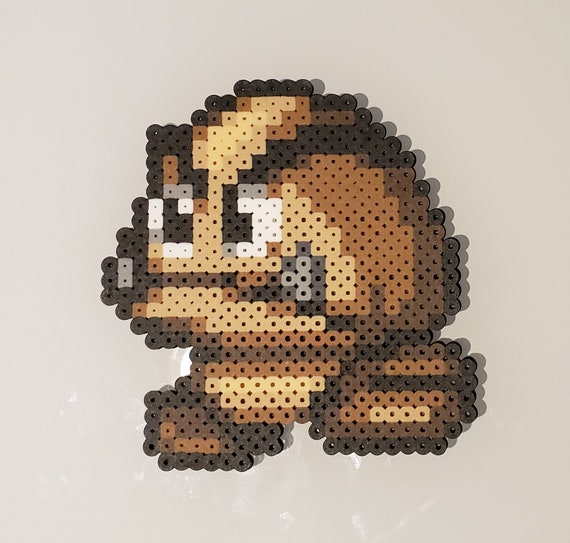 8 Bit Goomba Pixel Art