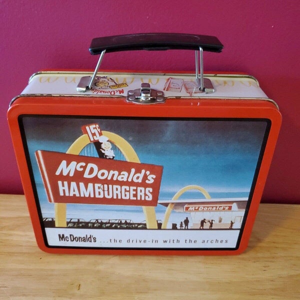 Mcdonalds Lunch Box - Etsy