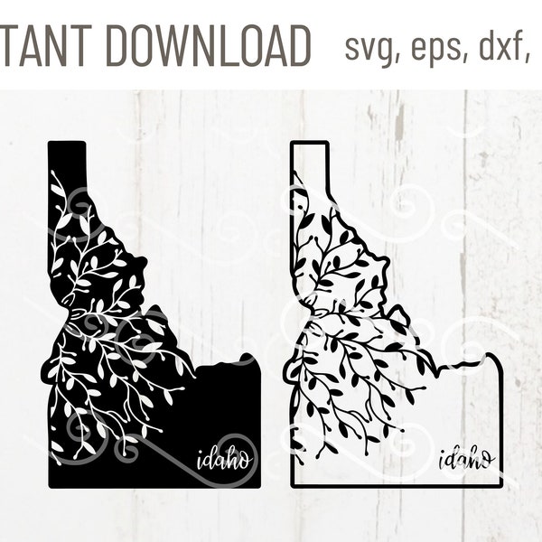 Idaho Svg-idaho State Svg-idaho Bundle-idaho Shirt-id Svg-states Svg ...