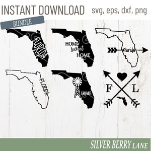 Florida Svg-florida State Svg-florida Bundle-florida Shirt-fl Svg ...