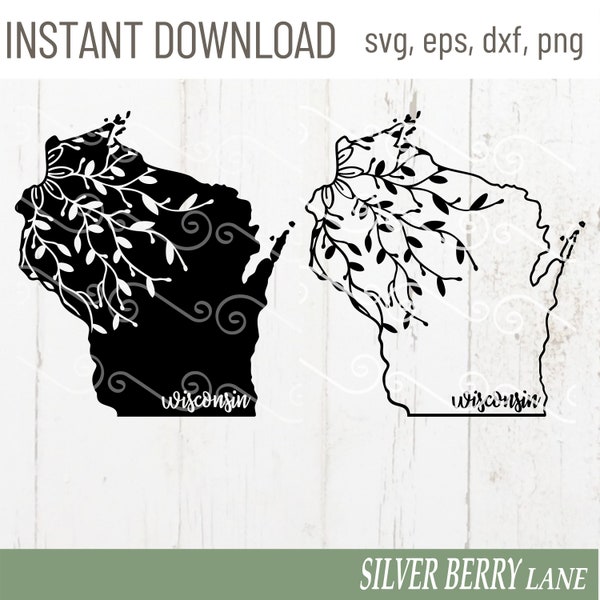 Wisconsin Svg - Etsy