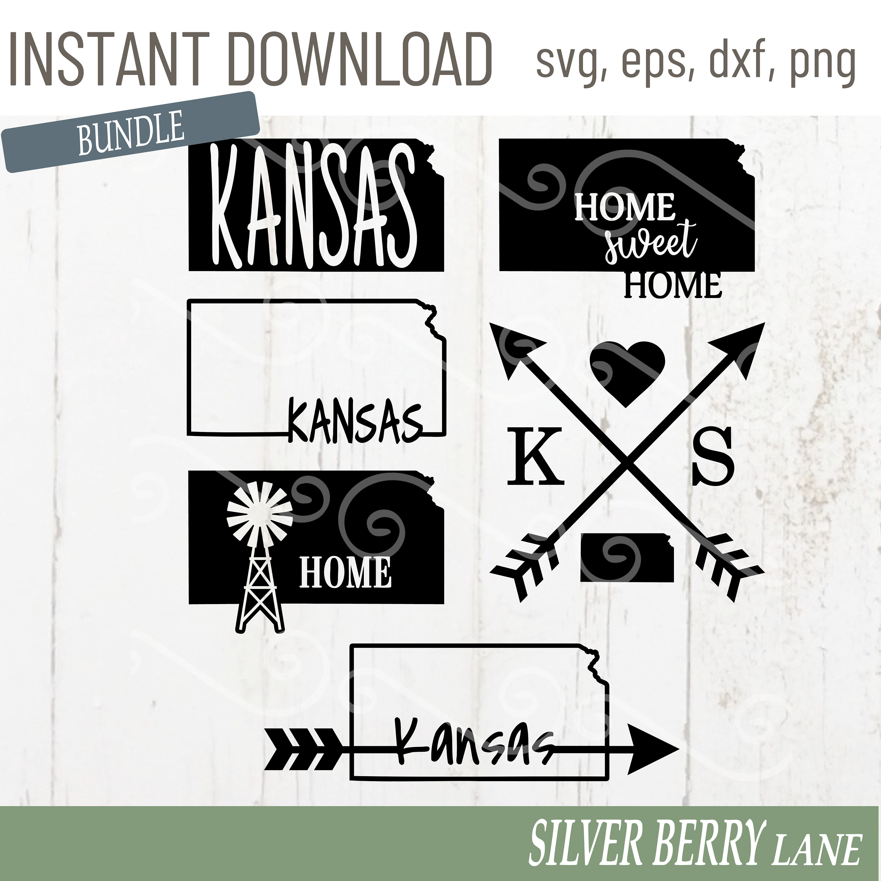 Kansas Svg-kansas State Svg-kansas Bundle-kansas Shirt-ks Svg-states ...