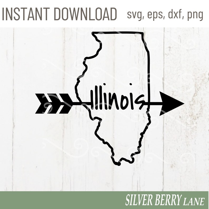 Illinois Svg-illinois State Svg-illinois Bundle-illinois Shirt-il Svg ...