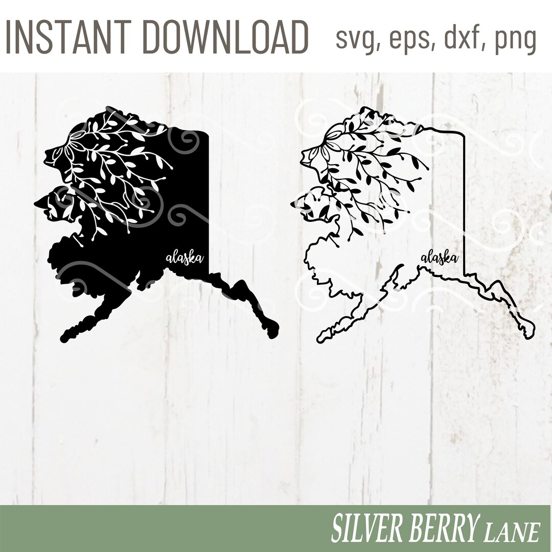 Alaska Svg-alaska Mandala Svg-alaska State Svg-alaska Tshirt-alaska ...