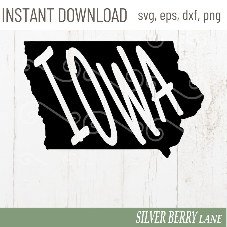 Iowa Svg-iowa State Svg-iowa Bundle-iowa Tshirt-ia Svg-states Svg-iowa ...