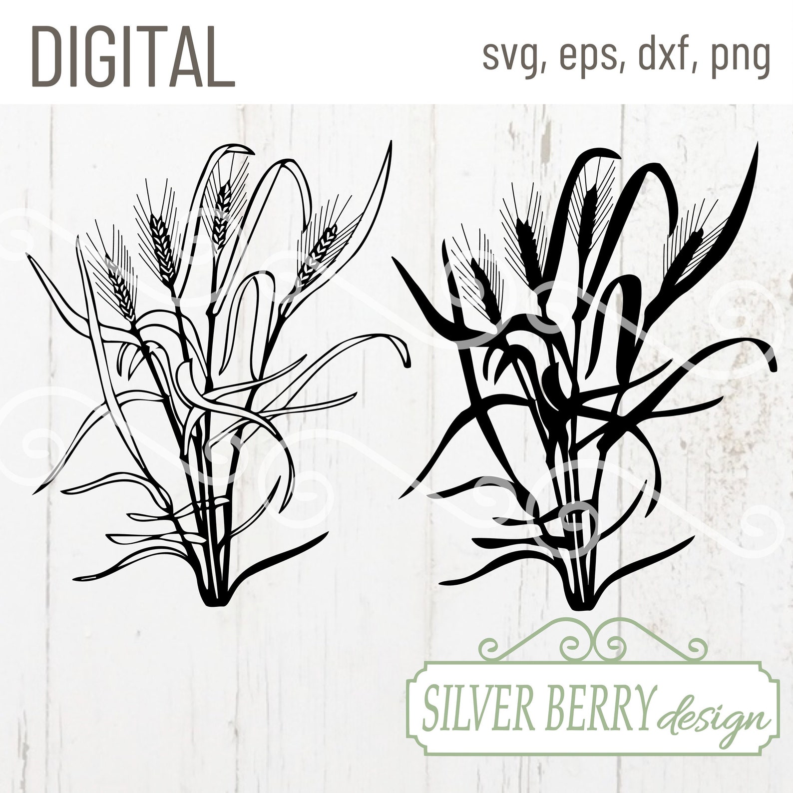 Wheat Svg-wheat Harvest Svg-wheat Farmhouse SVG- Wheat Png - Etsy