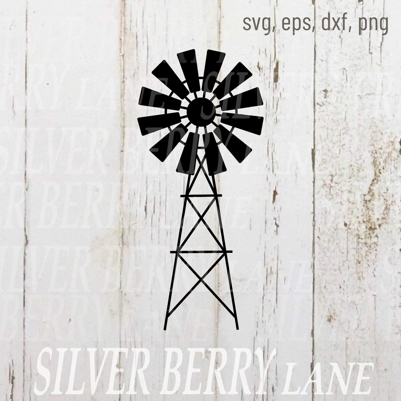 Windmill and Grunge Windmill Svg-windmill SVG- Farmhouse Svg-farm Svg ...