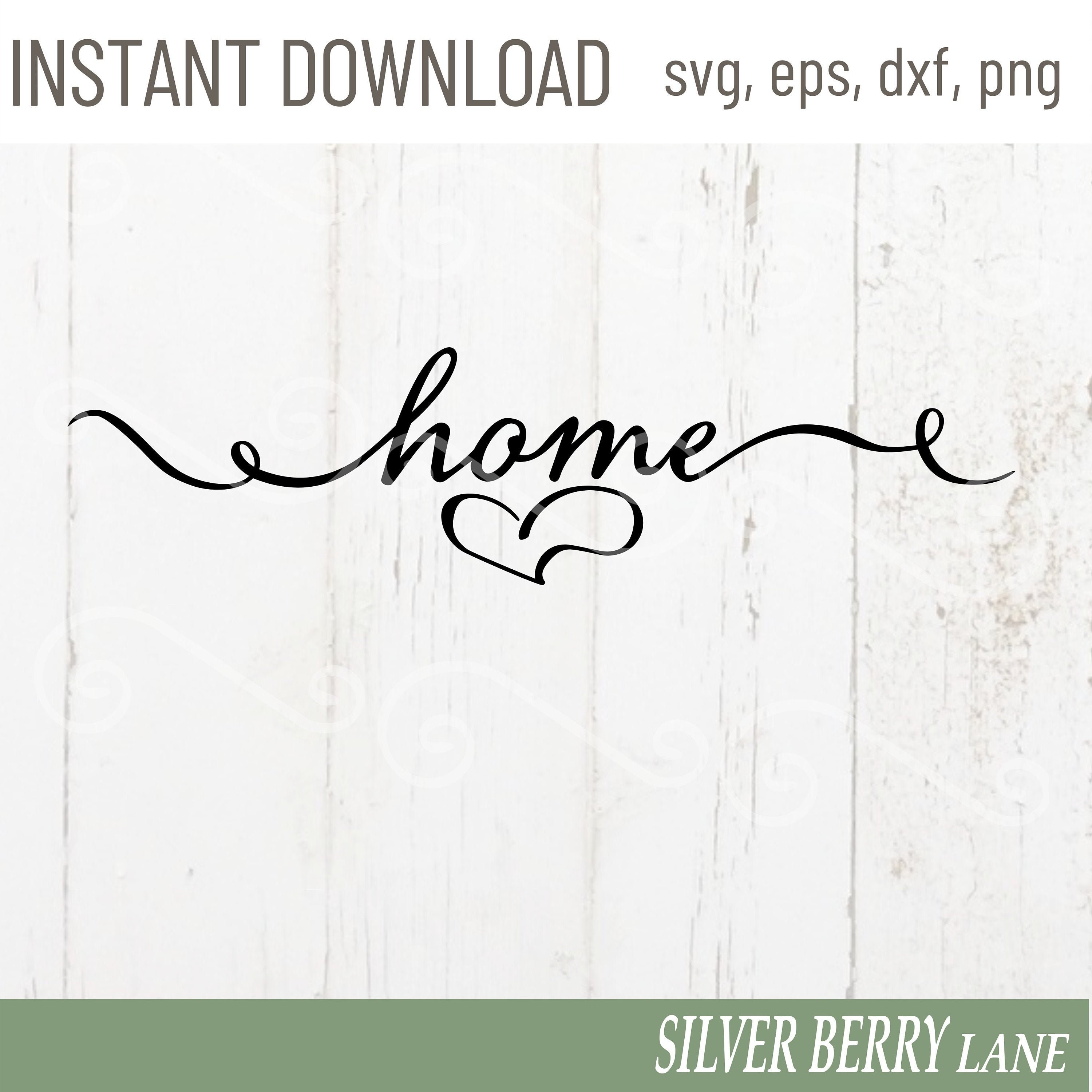 Home Svg-farmhouse Sign Svg-home Heart Svg-home Sign Svg-farmhouse Home ...