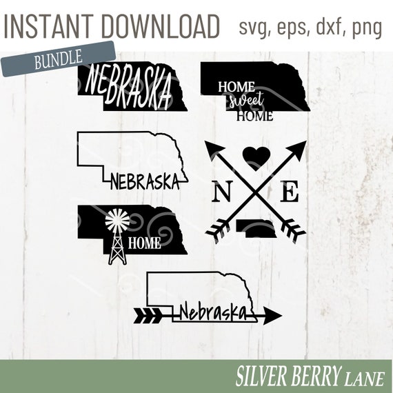 Nebraska Svg-nebraska State Svg-nebraska Bundle-nebraska - Etsy