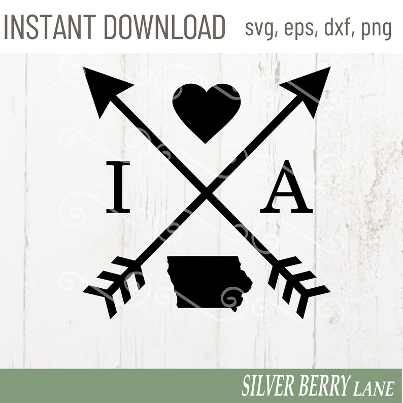 Iowa Svg-iowa State Svg-iowa Bundle-iowa Tshirt-ia Svg-states Svg-iowa ...