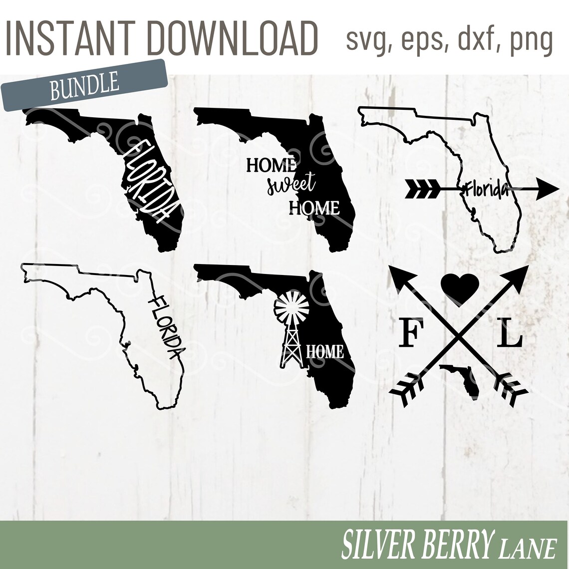 Florida Svg-florida State Svg-florida Bundle-florida Shirt-fl Svg ...