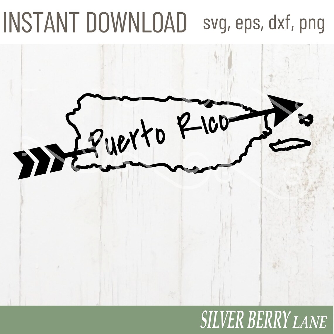 Puerto Rico Svg-puerto Rico State Svg-puerto Rico Bundle-puerto Rico ...