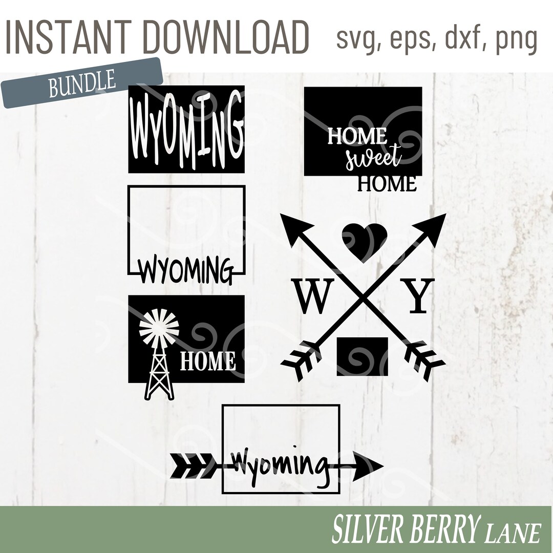Wyoming Svg-wyoming State Svg-wyoming Bundle-wyoming Shirt-wy Svg ...
