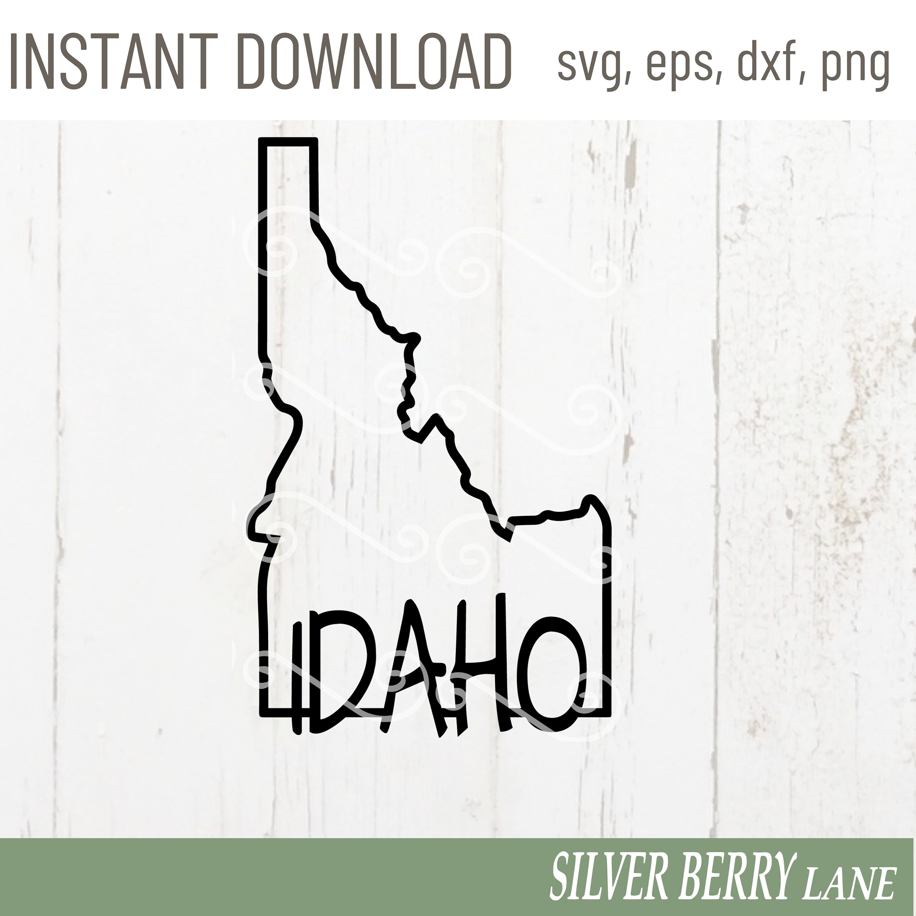 Idaho Svg-idaho State Svg-idaho Bundle-idaho Shirt-id Svg-states Svg ...