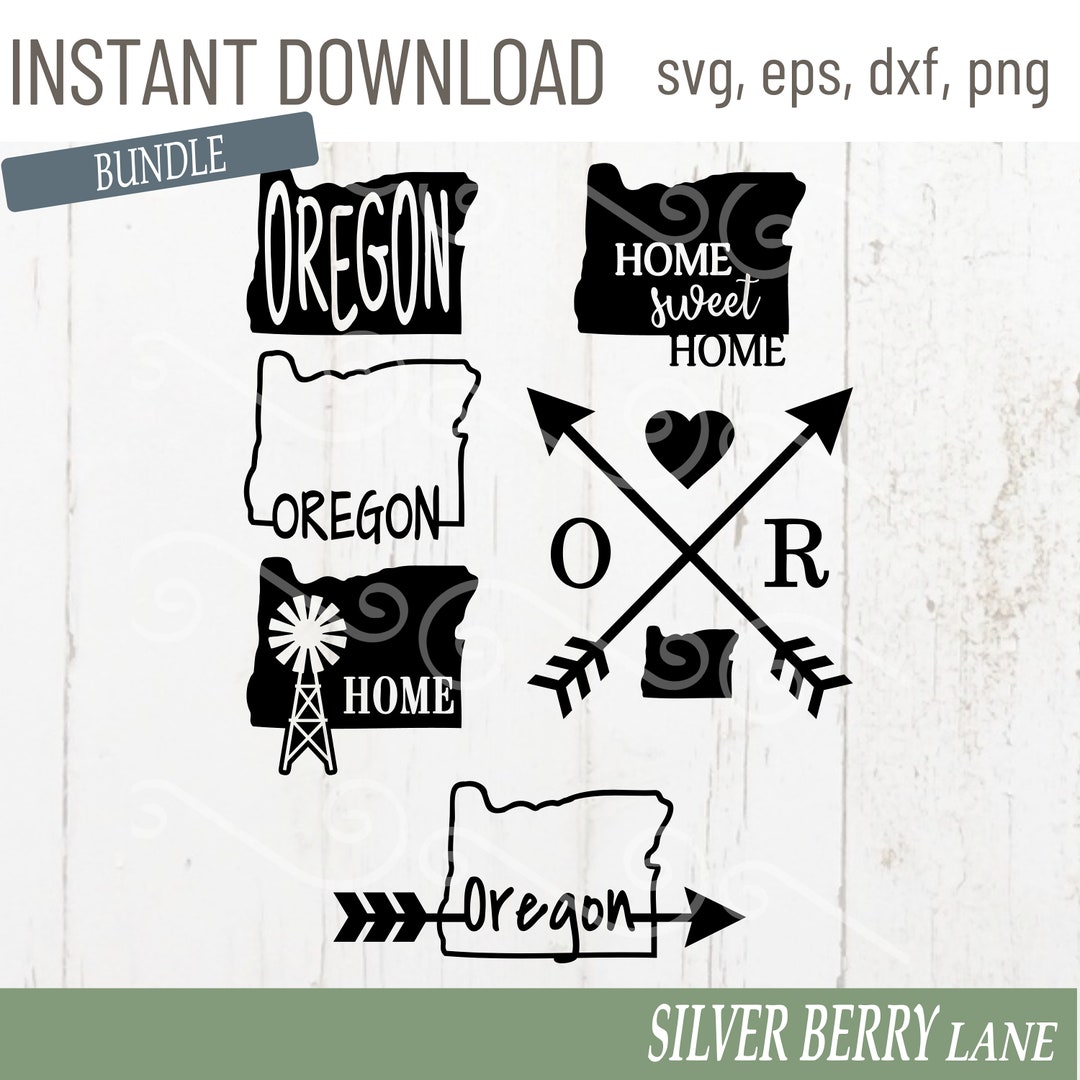 Oregon Svg-oregon State Svg-oregon Bundle-oregon Shirt-or Svg-states ...