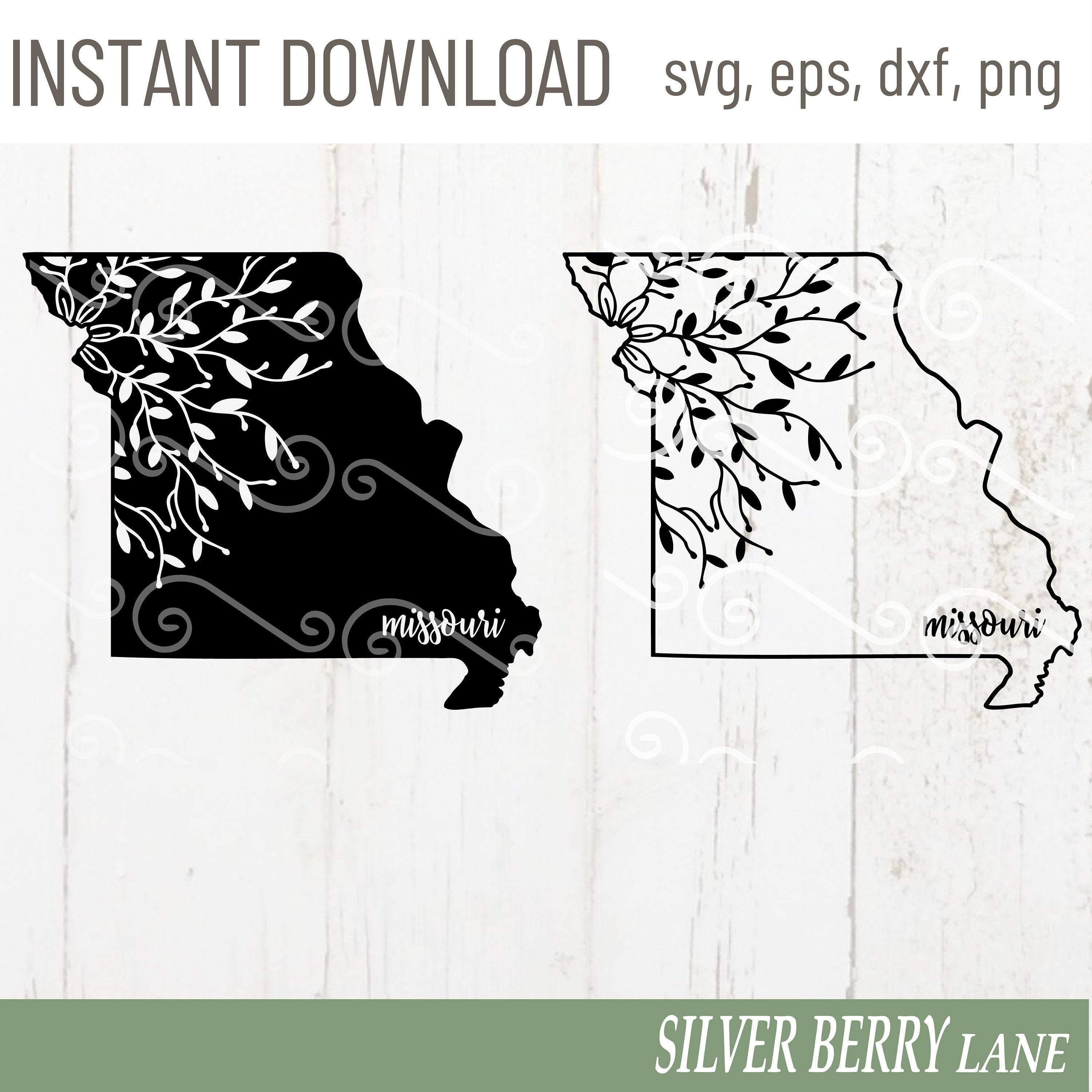 Missouri Svg-missouri Mandala Svg-missouri State Svg-missouri Tshirt ...