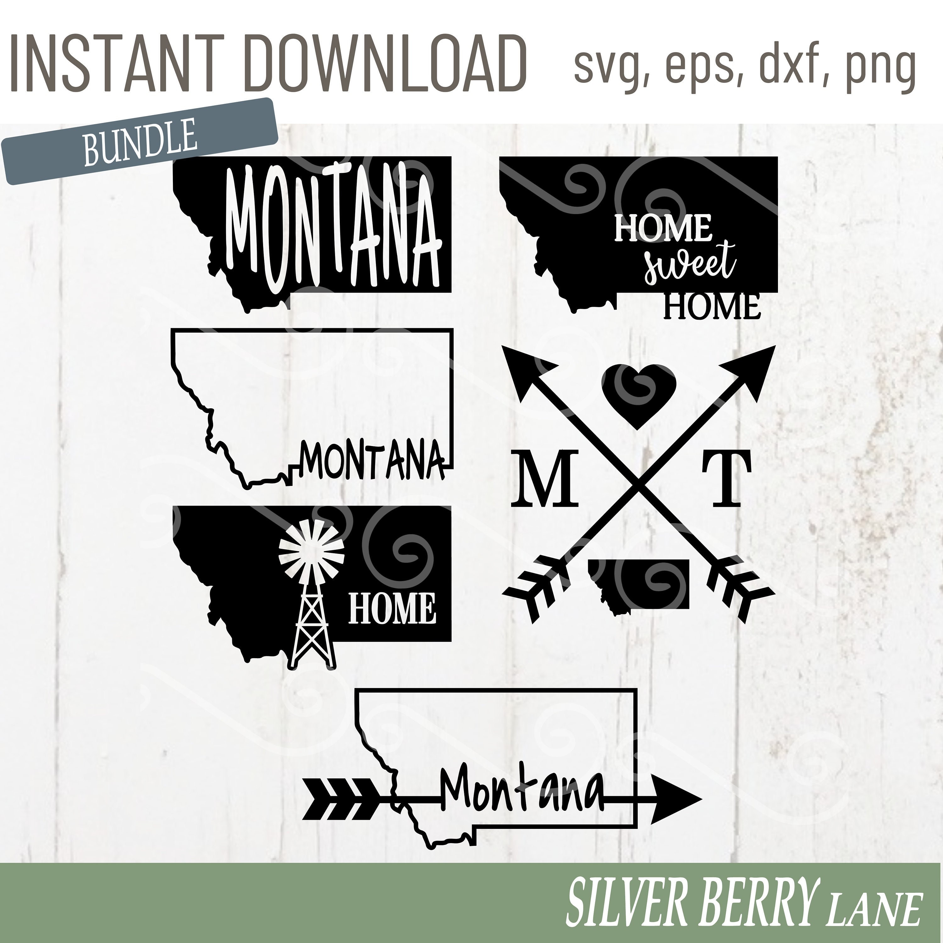 Montana Svg-montana State Svg-montana Bundle-montana Shirt-mt Svg ...