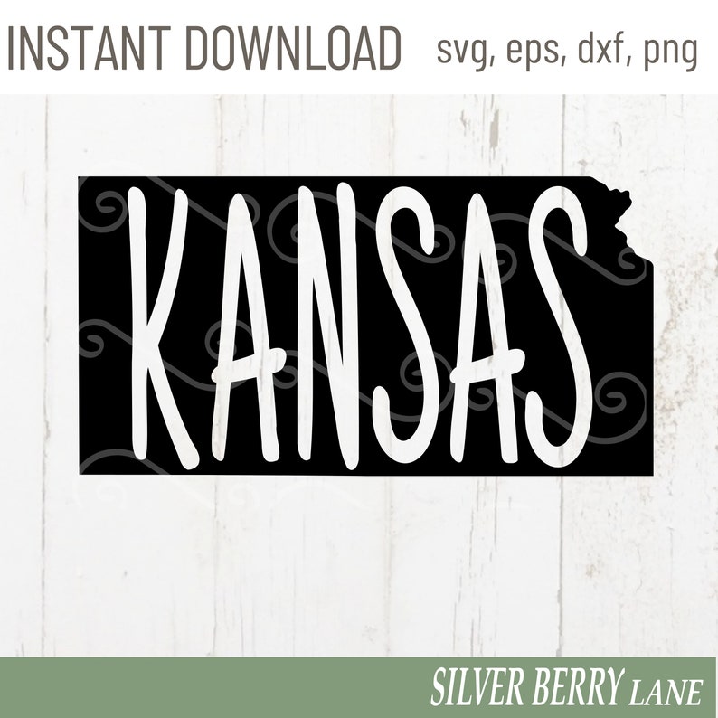 Kansas Svg-kansas State Svg-kansas Bundle-kansas Shirt-ks Svg-states ...