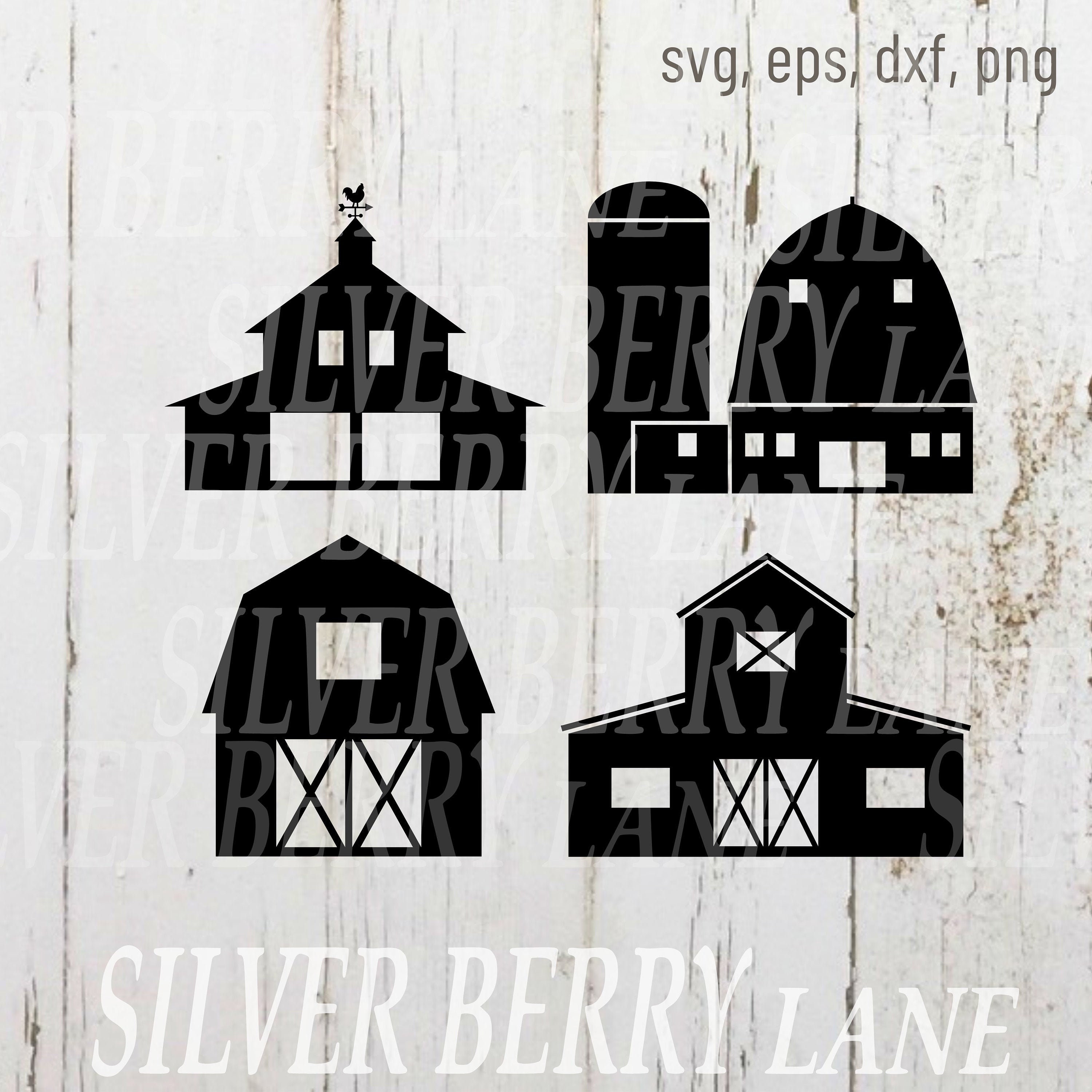 Paquete de barn svg-Farmhouse Barns svg-Farm Barn svg-Barn | Etsy