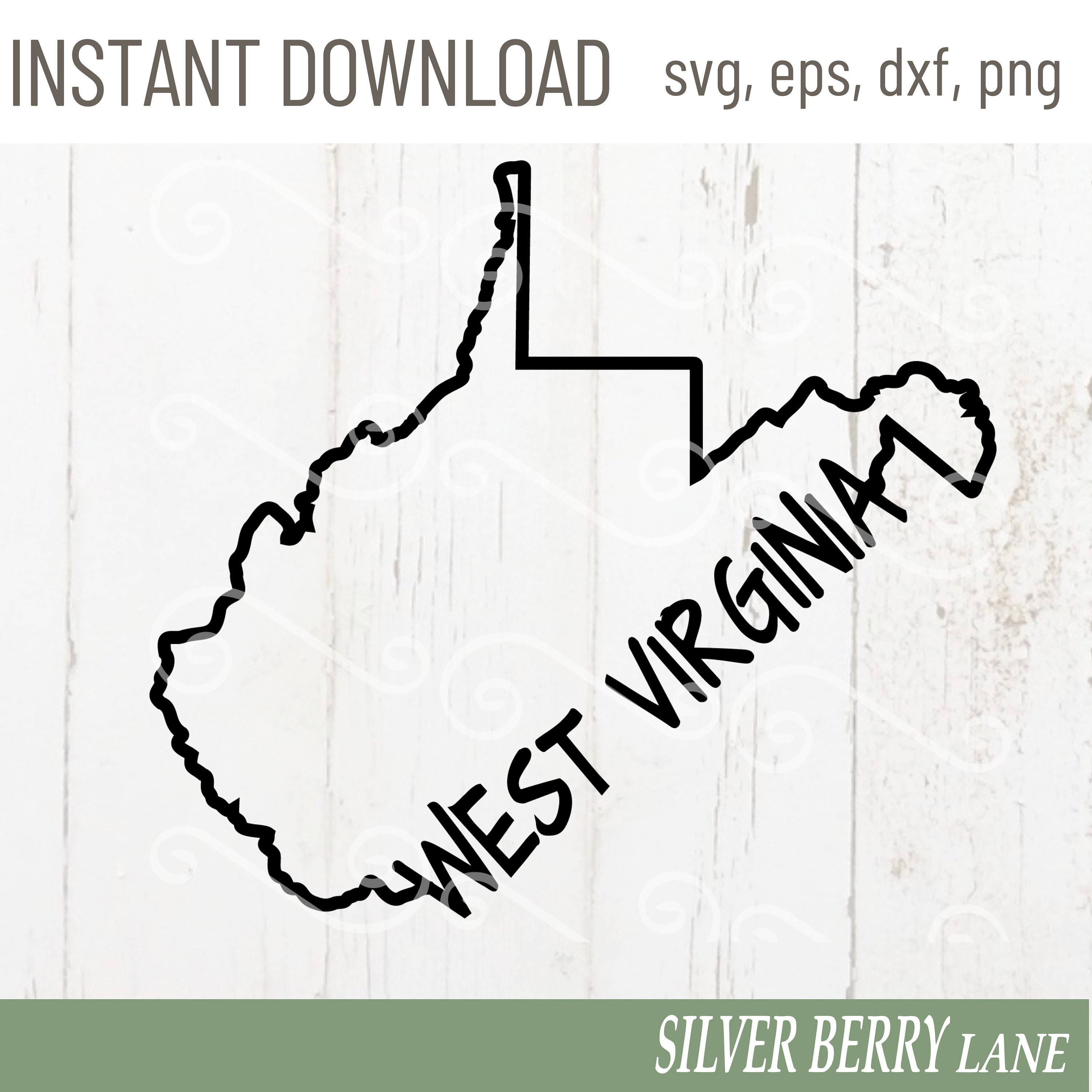 West Virginia Svg-west Virginia State Svg-west Virginia Bundle-west ...