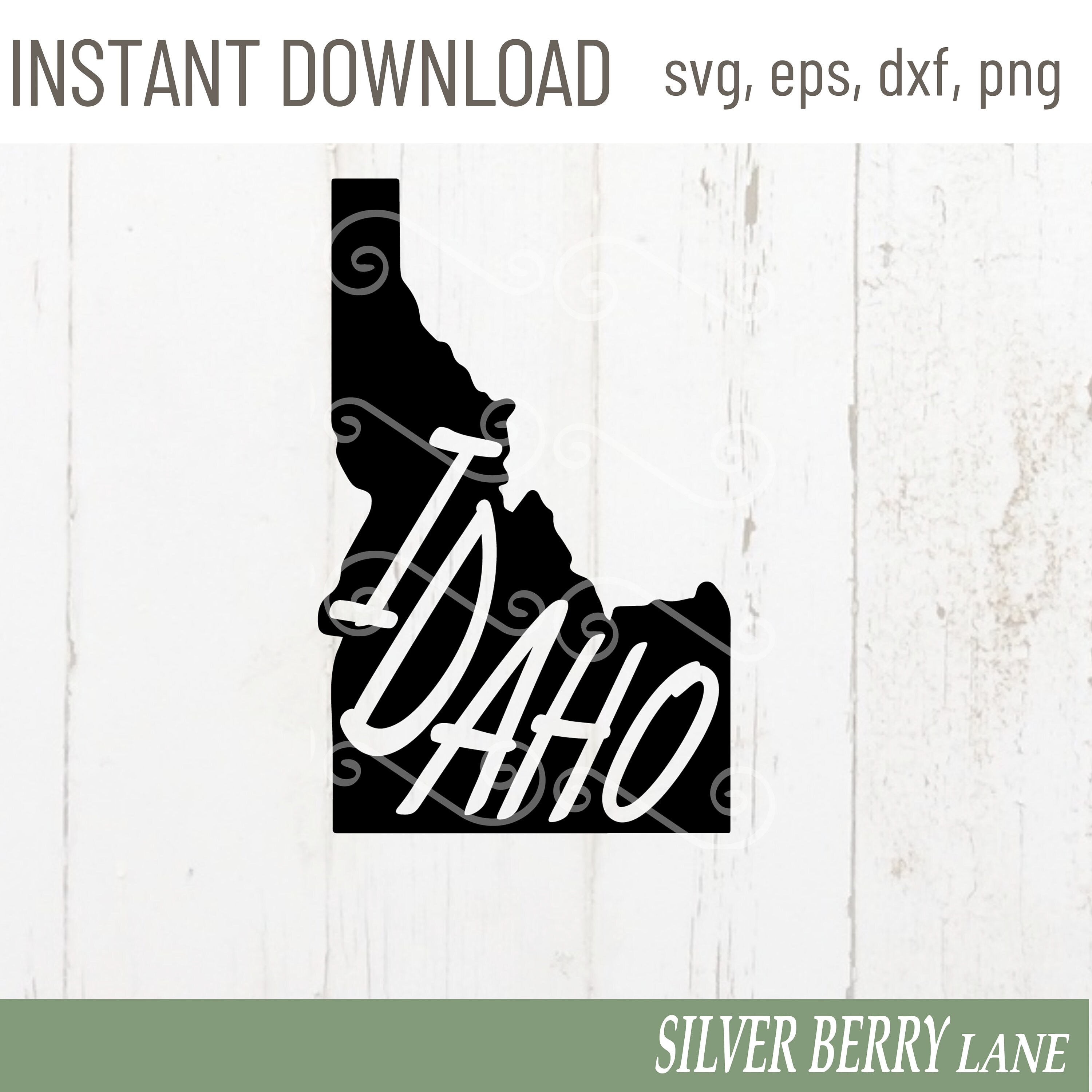 Idaho Svg-idaho State Svg-idaho Bundle-idaho Shirt-id Svg-states Svg ...