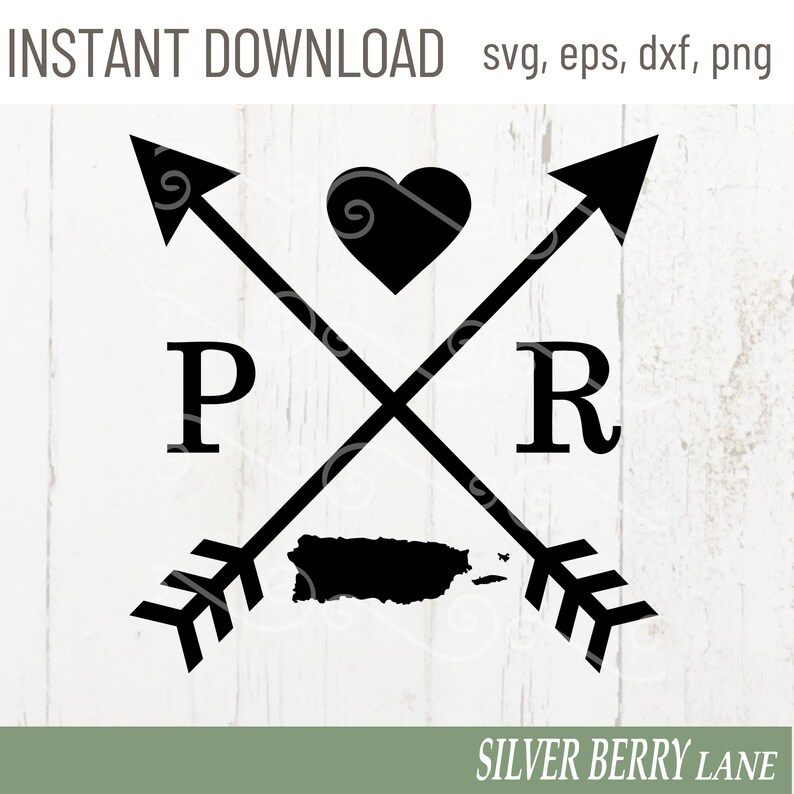 Puerto Rico Svg-puerto Rico State Svg-puerto Rico Bundle-puerto Rico ...