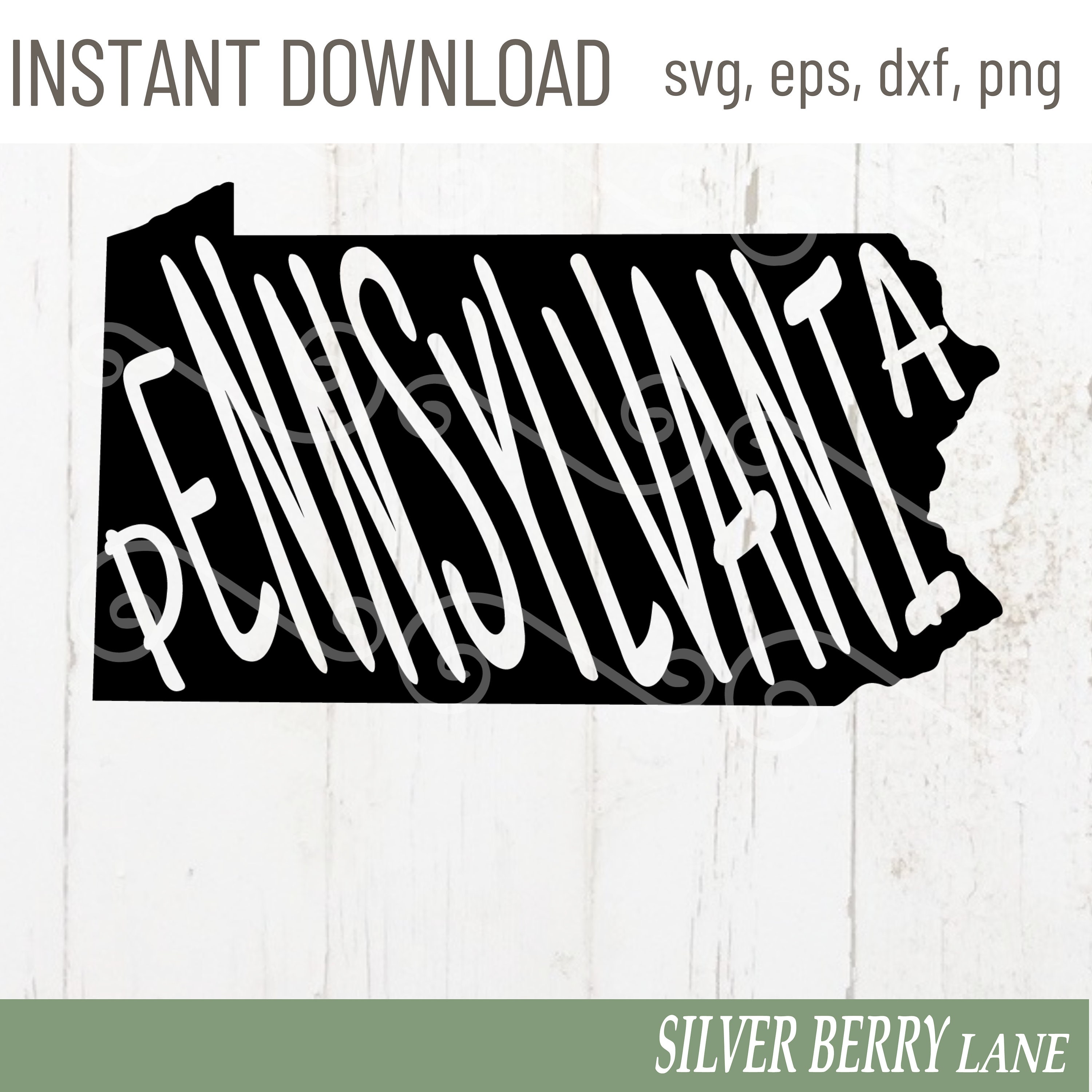 Pennsylvania Svg-pennsylvania State Svg-pennsylvania Bundle ...