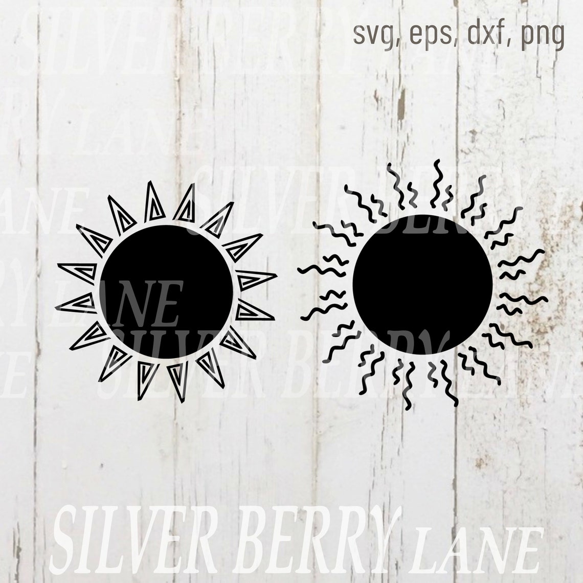 Sun Svg-sun Clip Art-sun Cut File-hand Drawn Sun-sun Bundle Svg ...