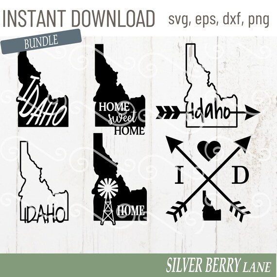 Idaho Svg-idaho State Svg-idaho Bundle-idaho Shirt-id - Etsy