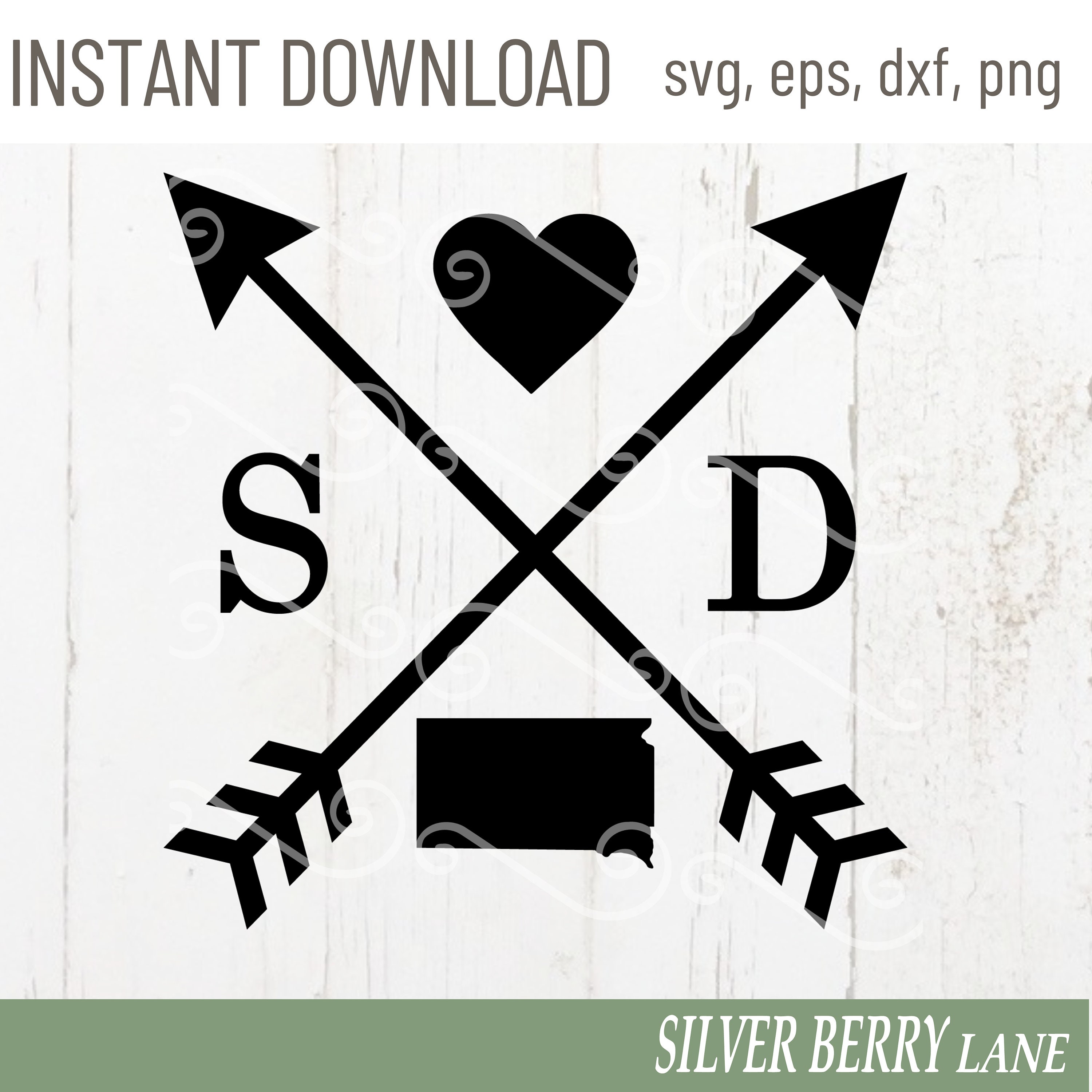 South Dakota Svg-south Dakota State Svg-south Dakota Bundle-south ...