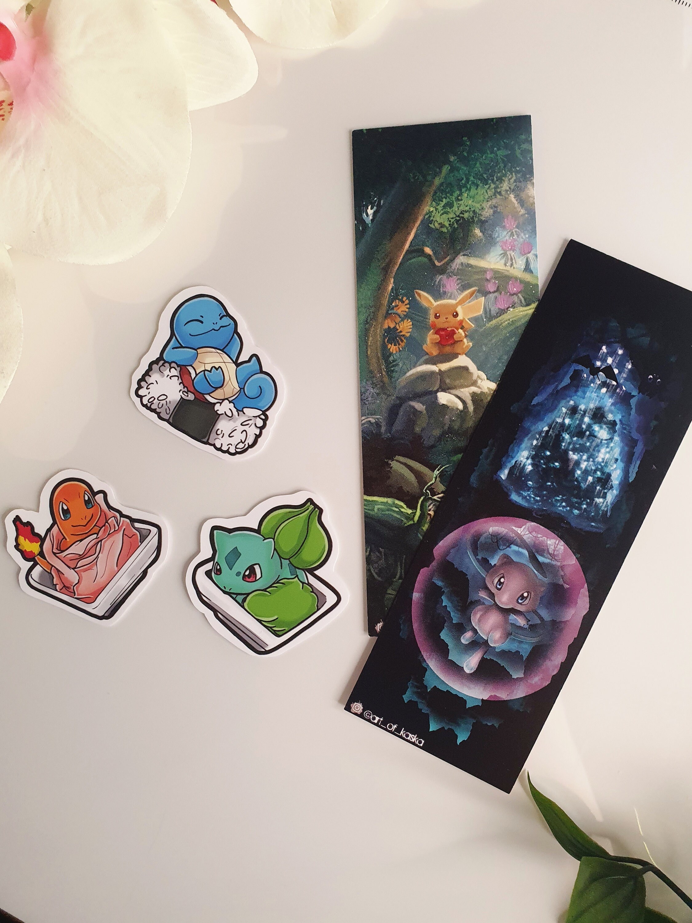 Pokemon Stickers Handmade Pokemon Gifts Including Pokemon - Etsy