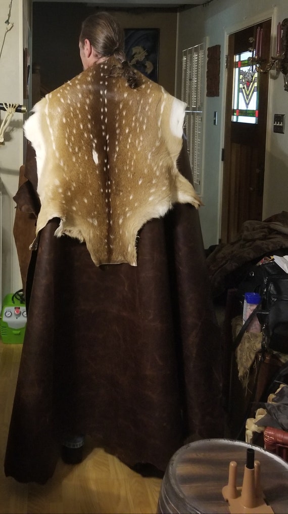Custom Leather Cloak - Etsy