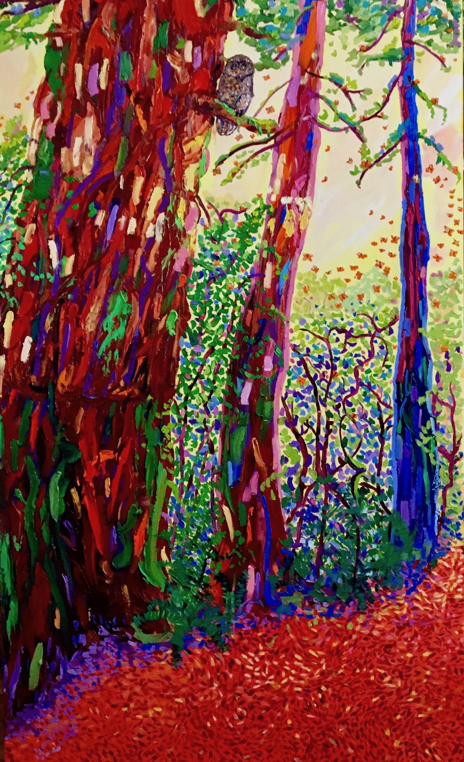 Muir Woods Triptych (3 Paintings) - Etsy