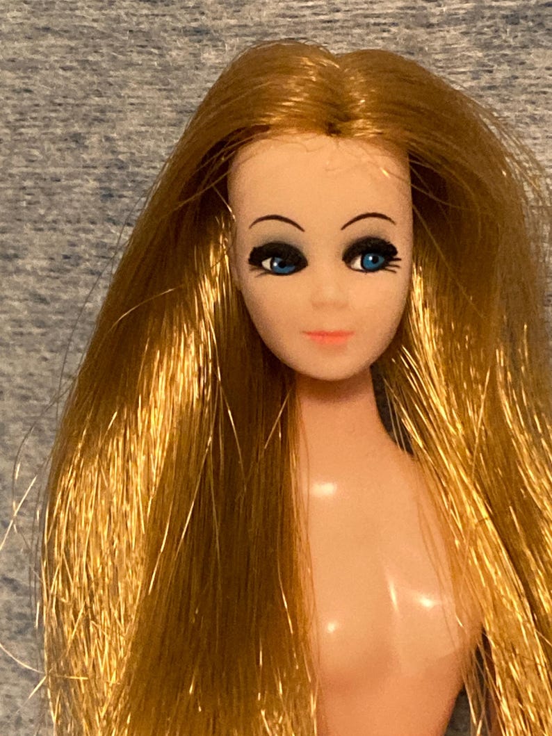 Topper Original Dancing Dawn Doll H11A Head Mold 6.5 in No Blue Knees ...
