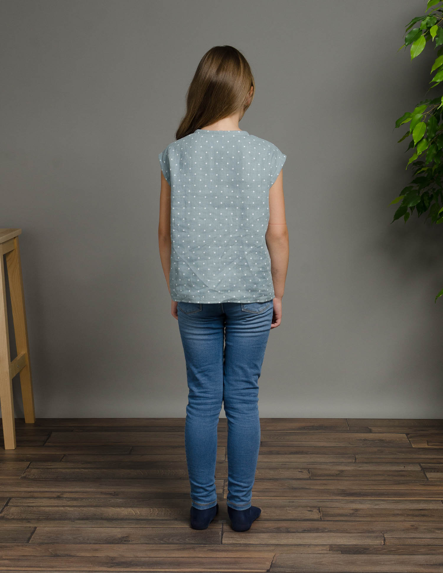 Girls Linen Shirt With Wooden Buttons Sleeveless Linen Summer | Etsy