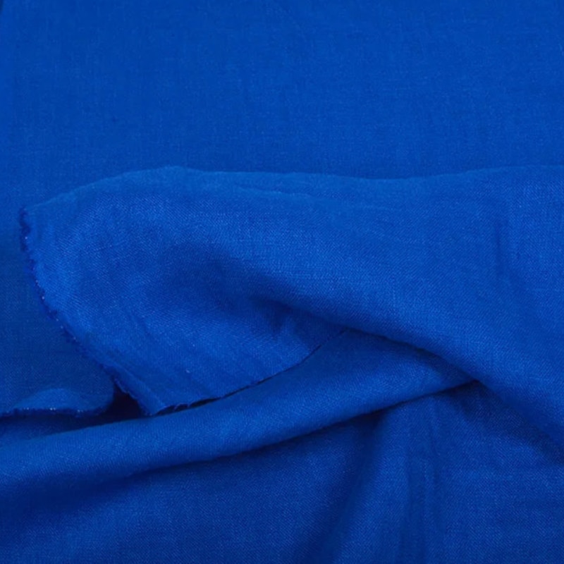 Blue Linen Fabric - Etsy