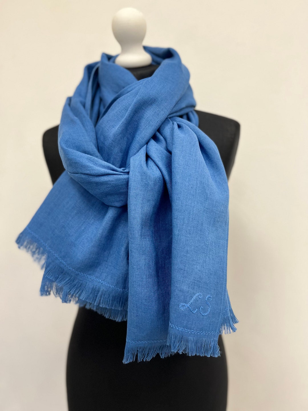 Personalized Scarf, Name Scarf, Winter Scarf, Initial Scarf, Scarf With ...