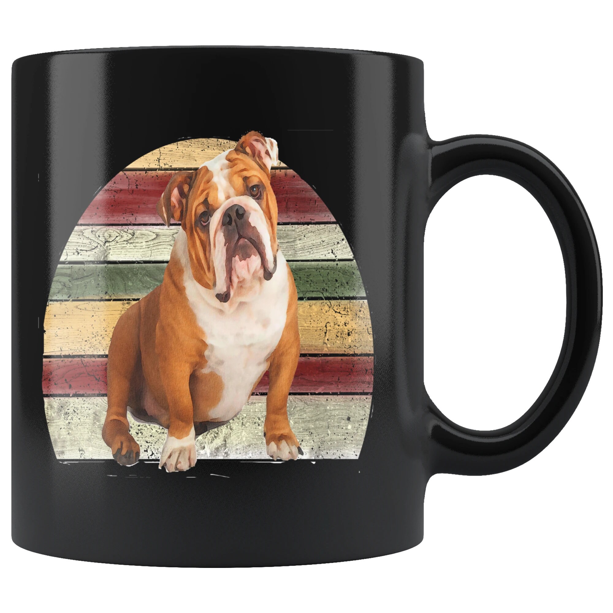 Bulldog Mug - Etsy