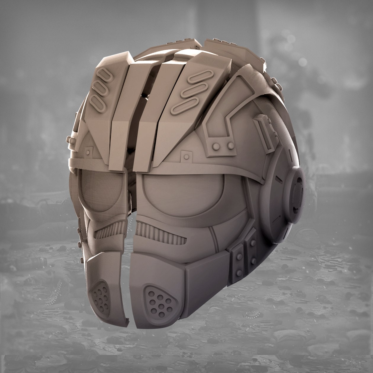 Gears of War COG Helmet 3D Print Model - Etsy