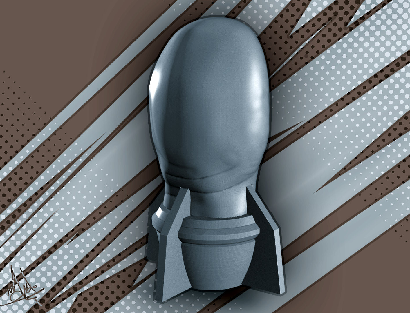 Missile Toe - Mistletoe - 3D Print Model - Etsy