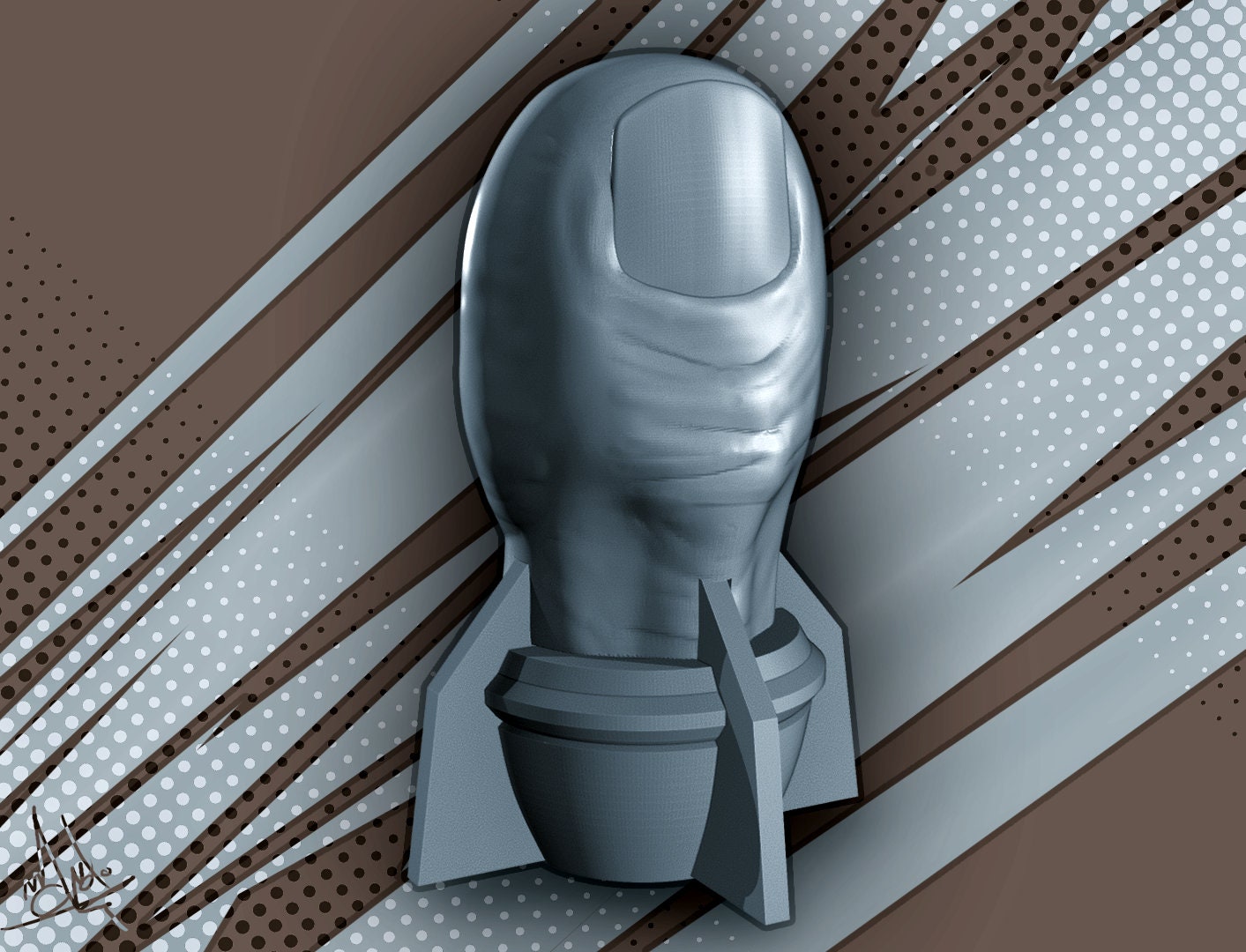 Missile Toe - Mistletoe - 3D Print Model - Etsy