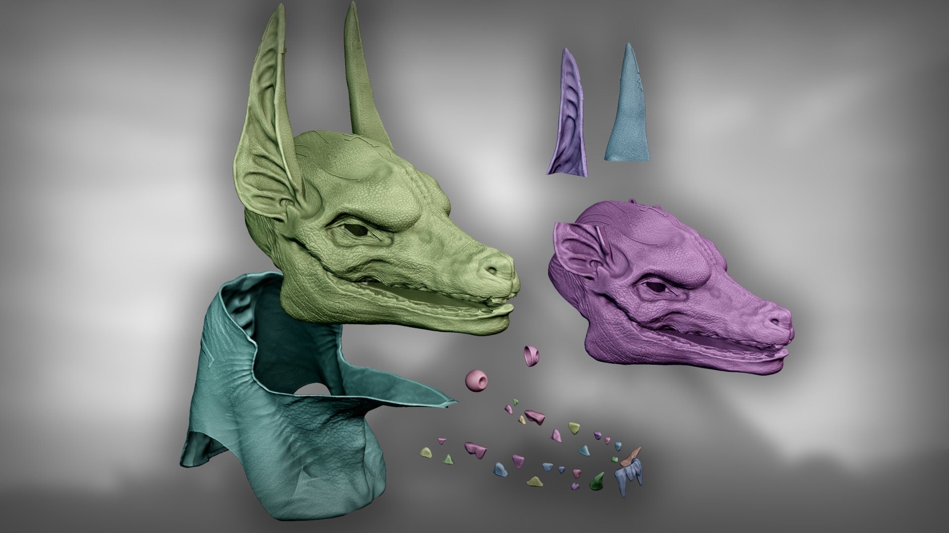 Anubis Helmet 3D Print File - Etsy