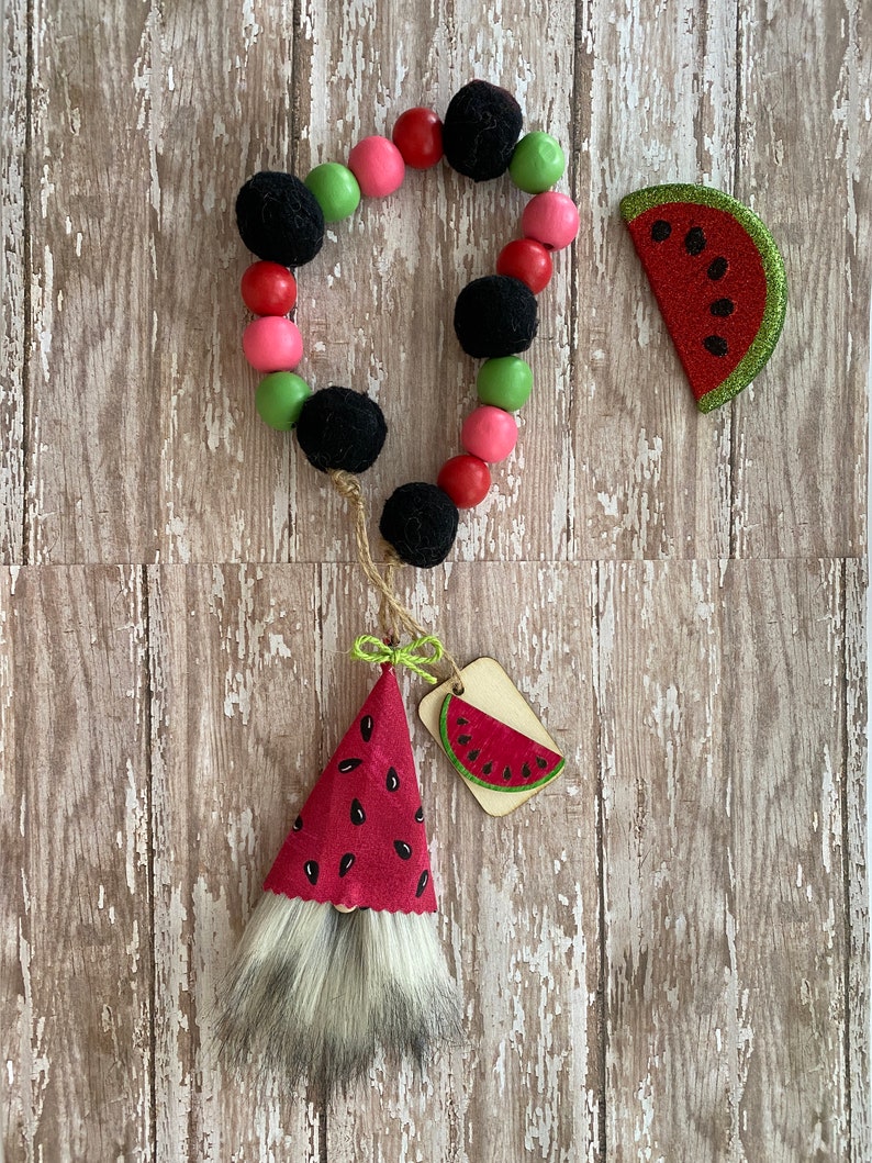 Watermelon Tiered Tray Accessories Summer - Etsy
