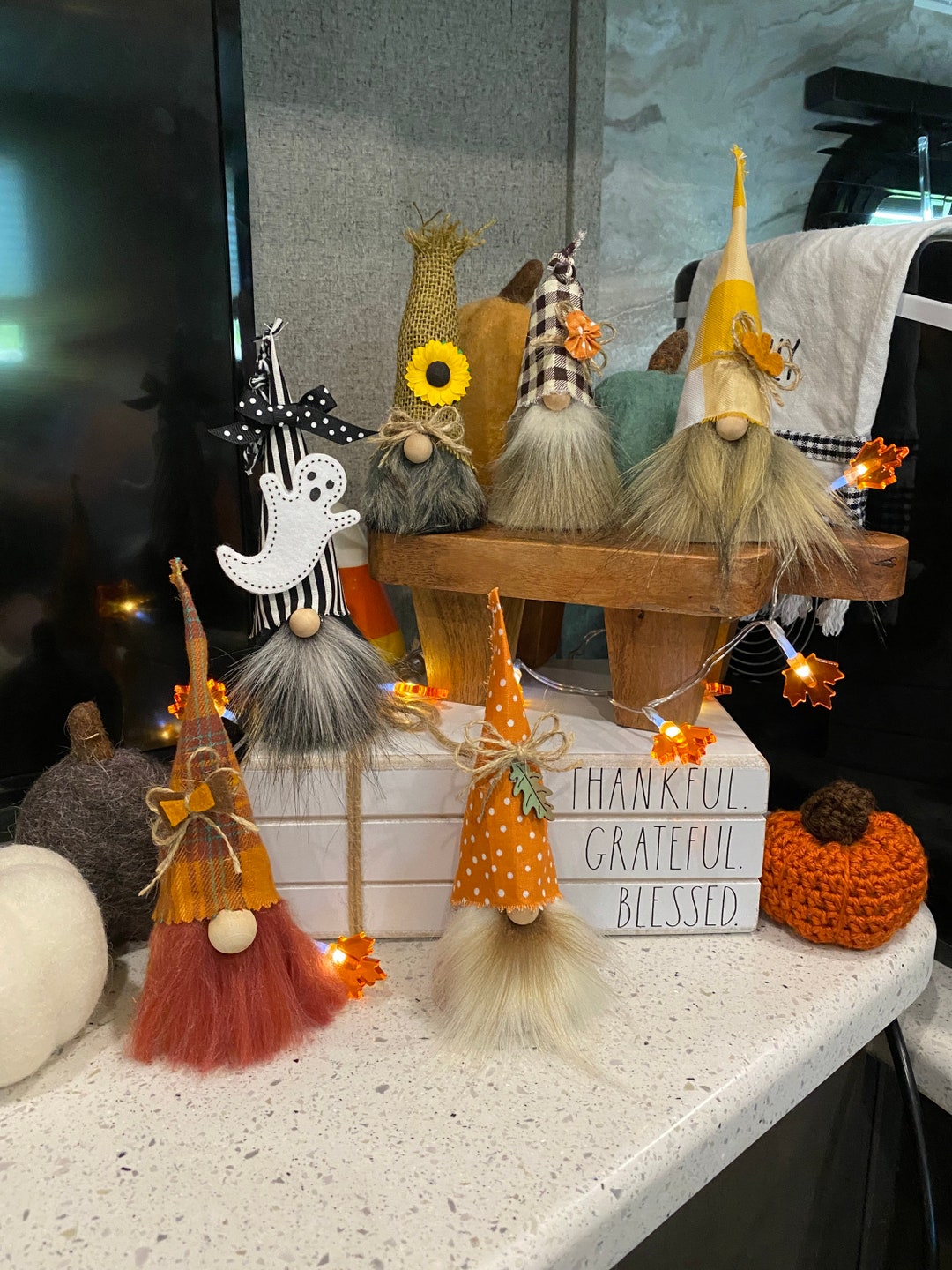 Fall Mini Gnome*tieredtray*farmhousedecor*countrydecor*falldecor ...