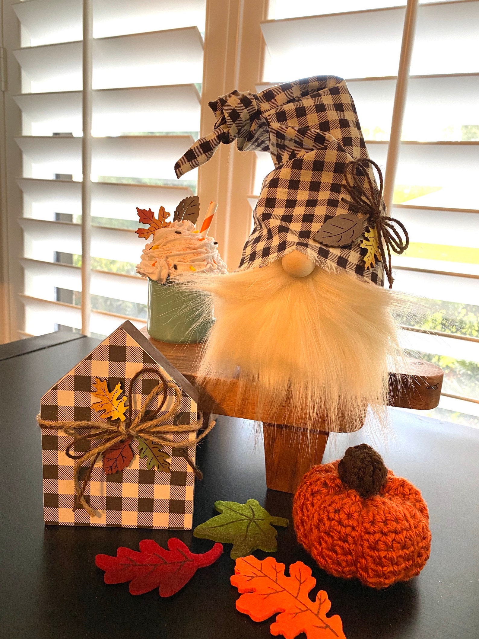 Fall Leaves Gnome | Etsy