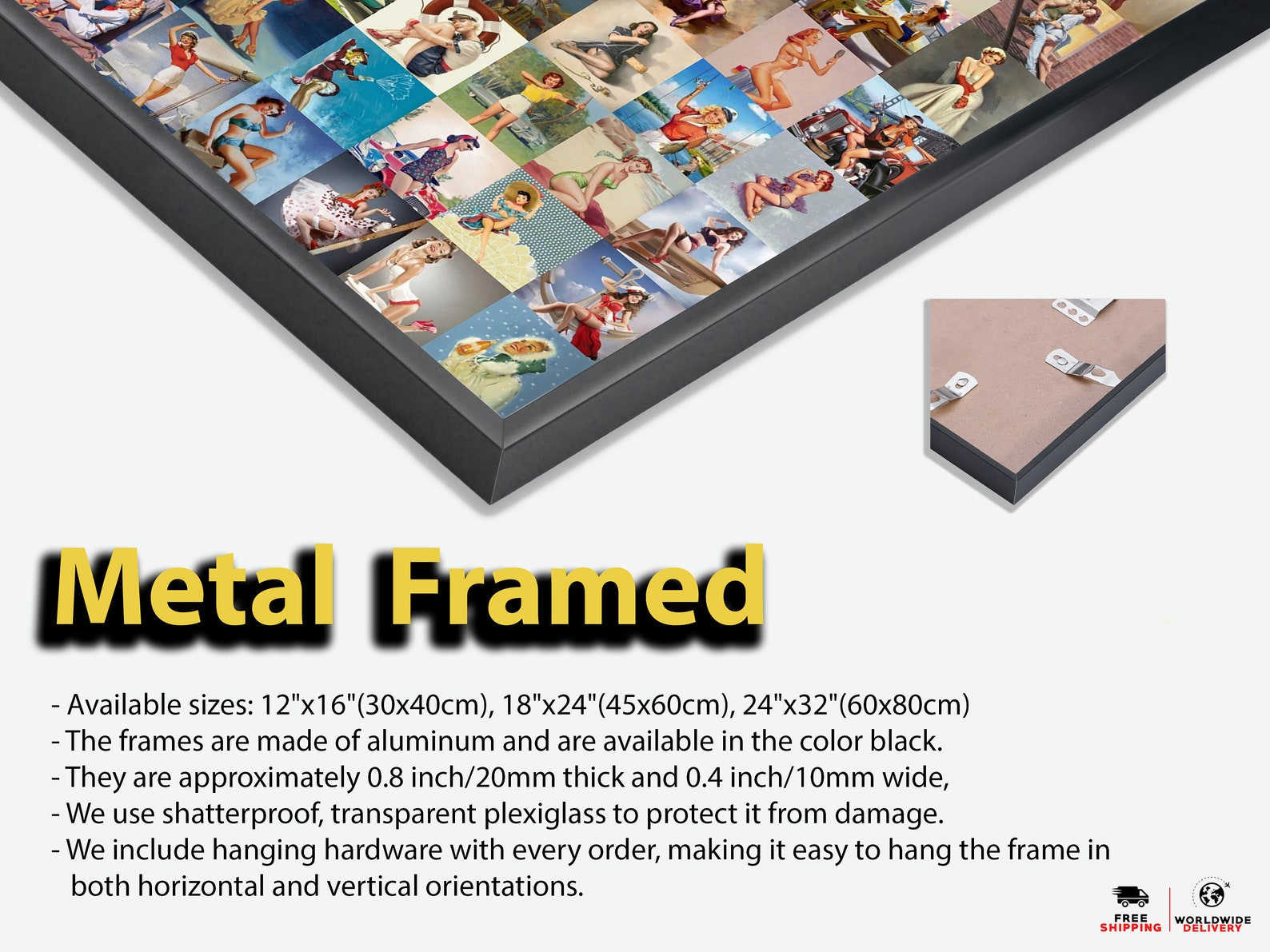 Vintage Pin Up, Pin up Girls, Pin up Girls Retro Lingerie Digital File ...