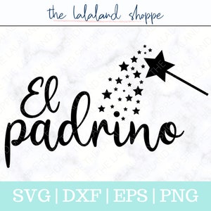 El Padrino SVG, El Padrino Png, the Godfather Svg, Baptism Svg ...