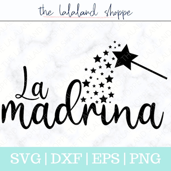 Madrina Svg - Etsy