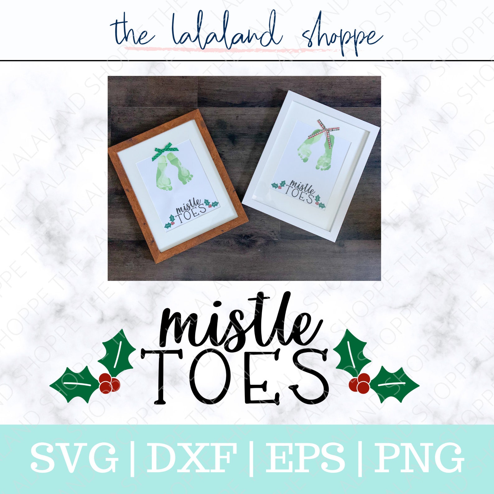 Mistletoes SVG, Baby Feet Keepsake, Foot Print Nursery Sign Design ...